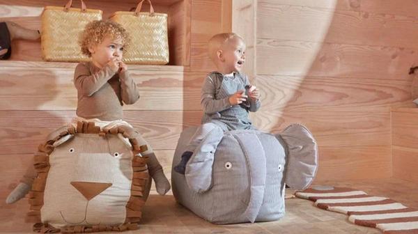 Pouf Chambre Enfant | Fauteuil Pour Lecture & Repos | Les Petits